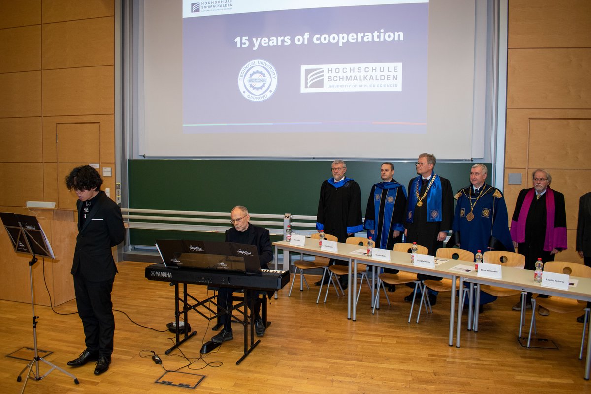 15 Jahre Partnerschaft mit der Technischen Universität Gabrovo