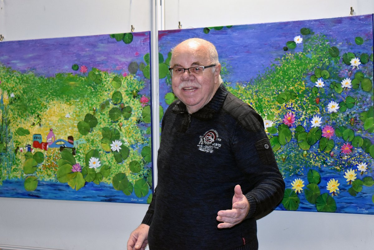 Kunstausstellung in der Hochschulbibliothek