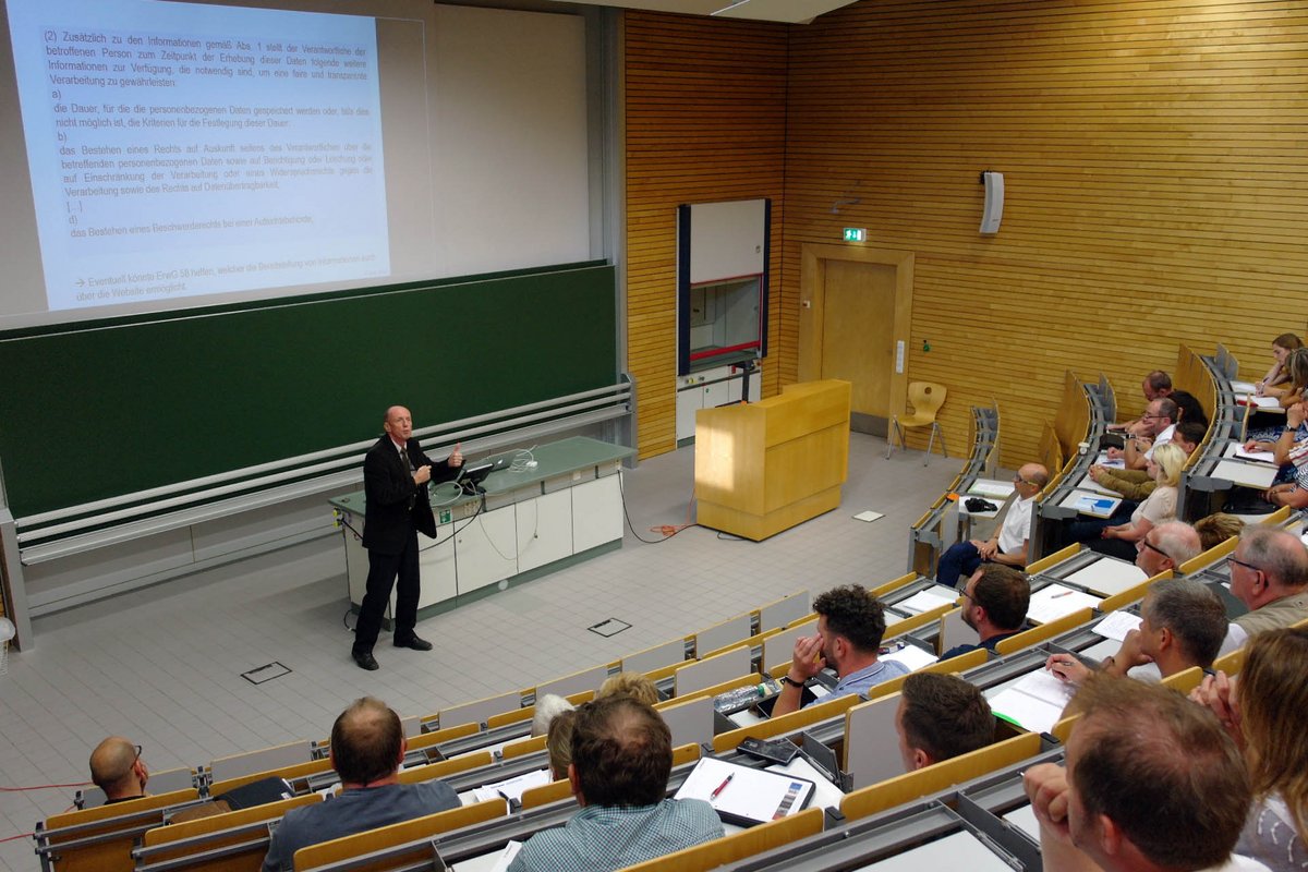 „Zweck weg, Daten weg“ - Vortrag zum Datenschutz für Handwerksunternehmen