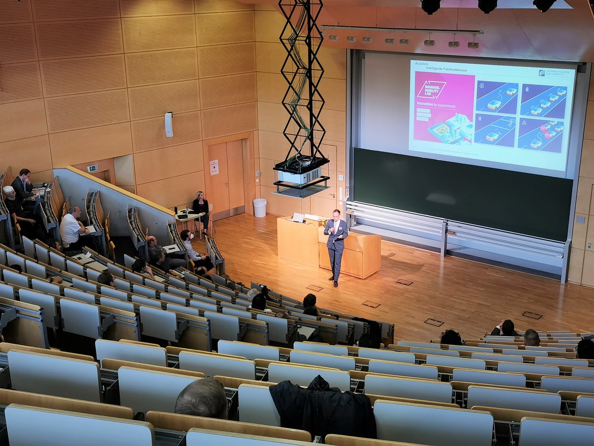 Professor Frank Schrödel hält Antrittsvorlesung zum Thema Autonome Systeme