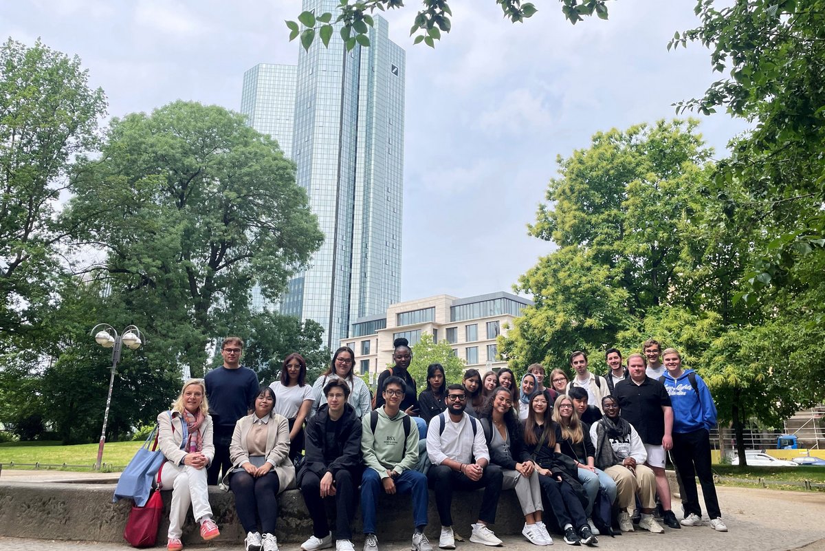 Exkursion nach Frankfurt