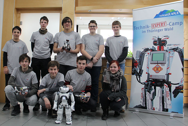 Runde zwei für das "Technik-Expert-Camp im Thüringer Wald"